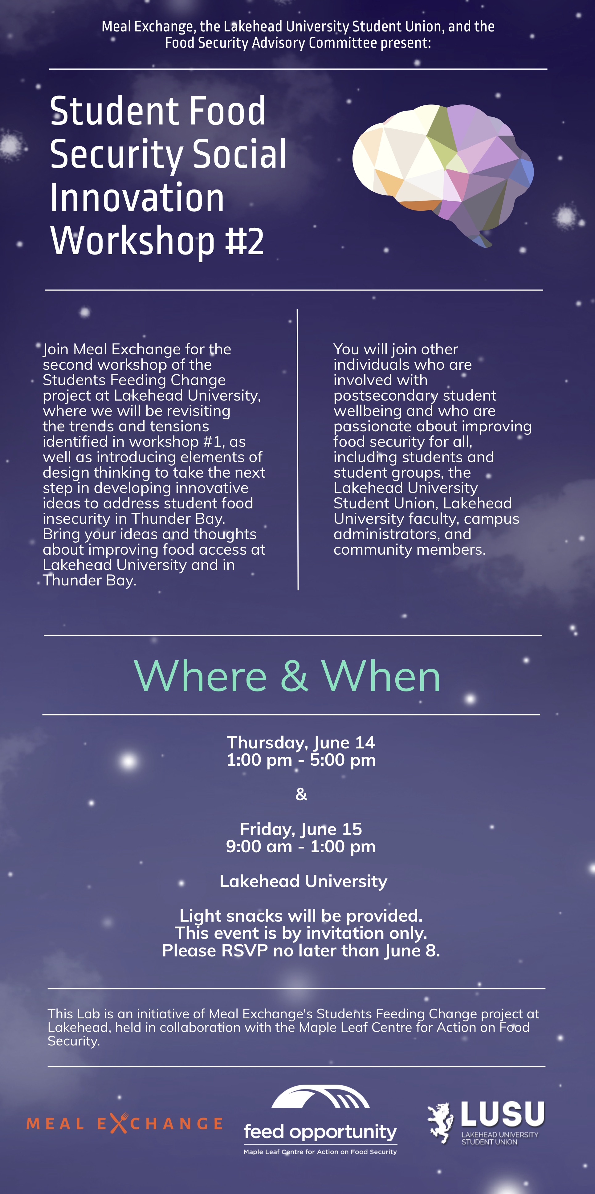 Upcoming and Past Events – Sustainable Food Systems Lab Research~Engage ...